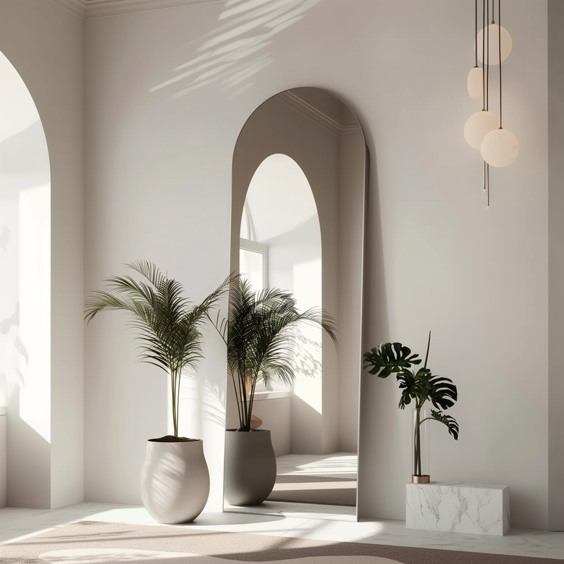 Frameless Full Length Arch - The Framing Project