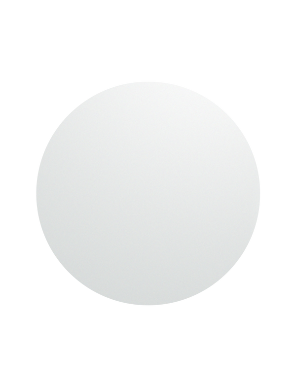 Round Frameless Mirror - The Framing Project