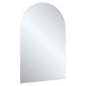 Arch Shaped Frameless Vanity Mirror - The Framing Project