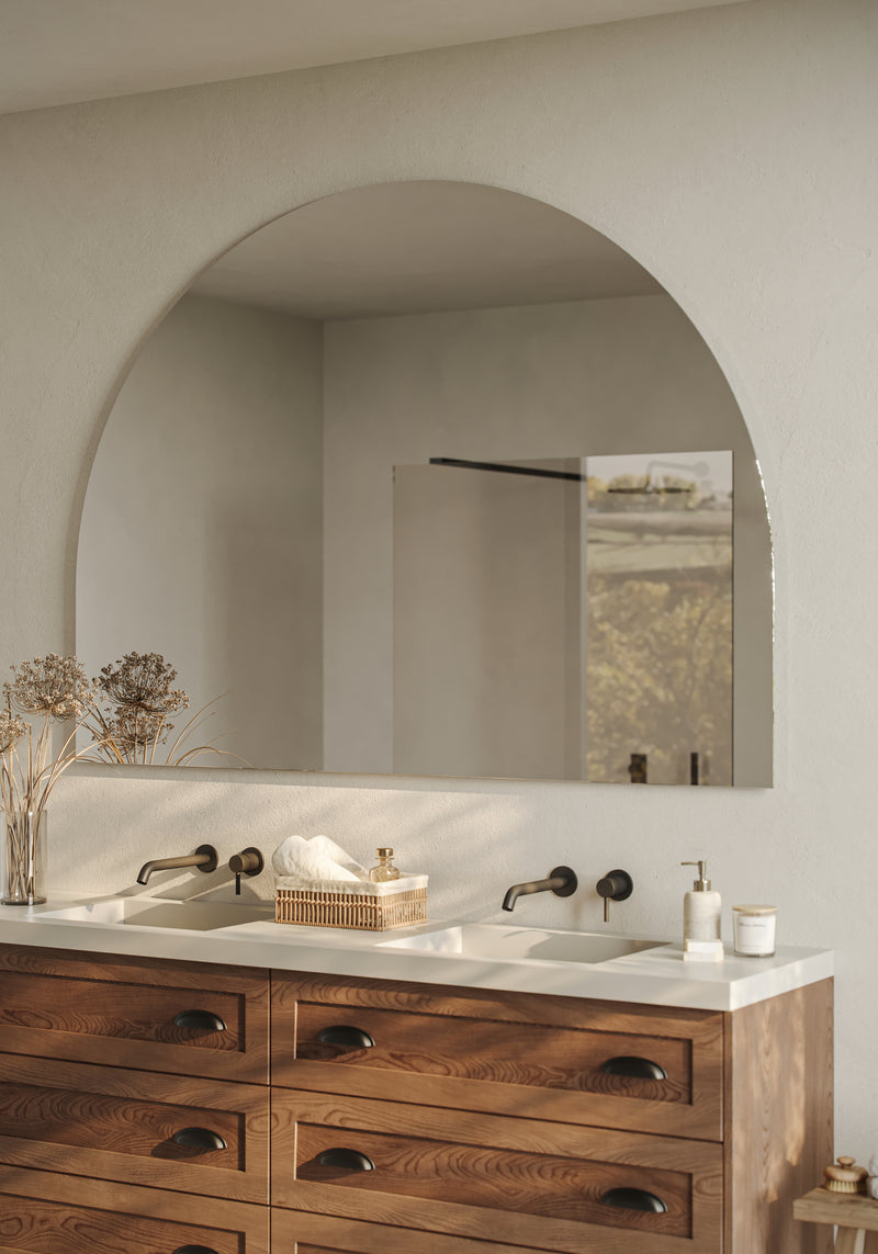 Double Vanity Arch - The Framing Project