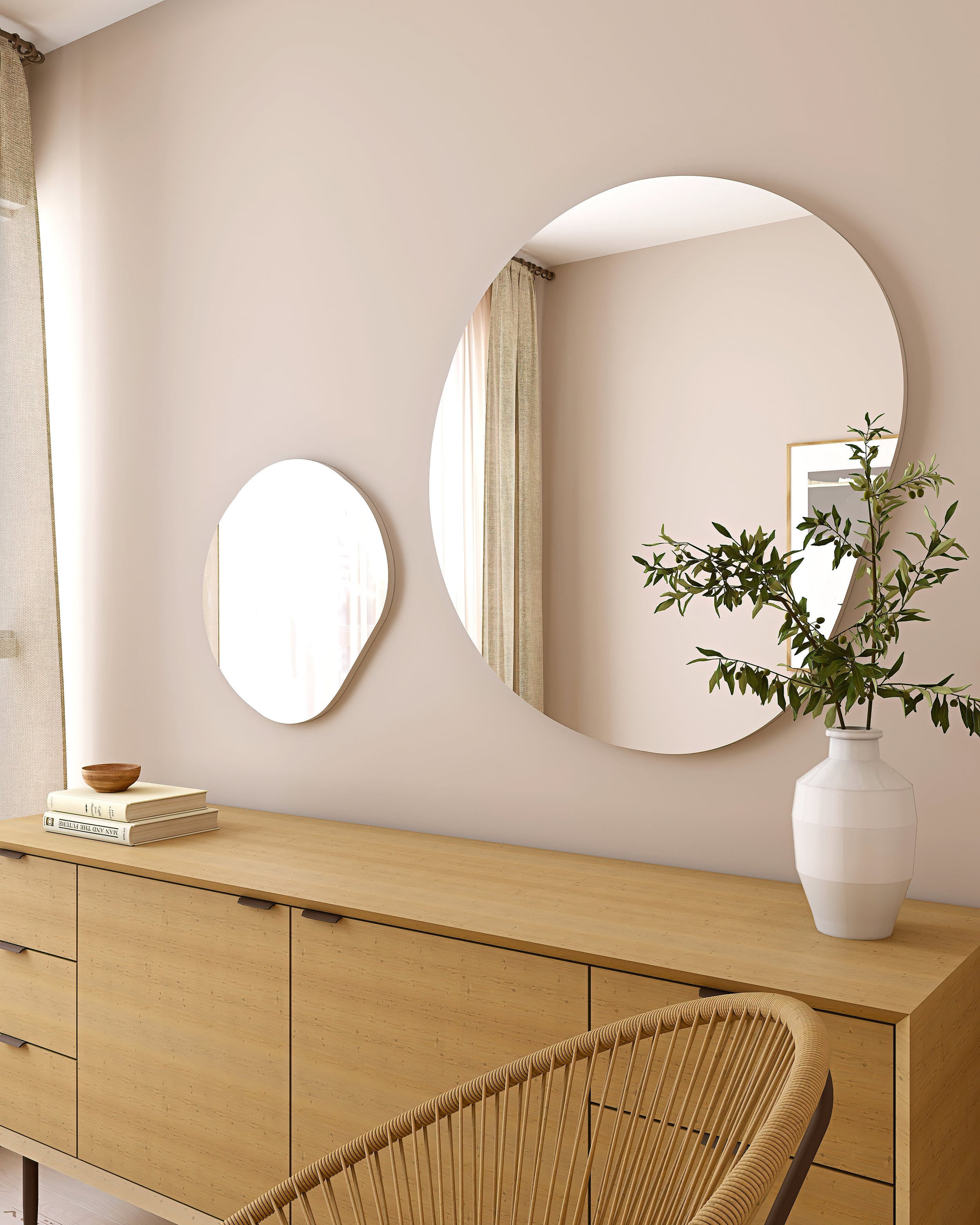 Frameless Mirrors Cut to Size - The Framing Project