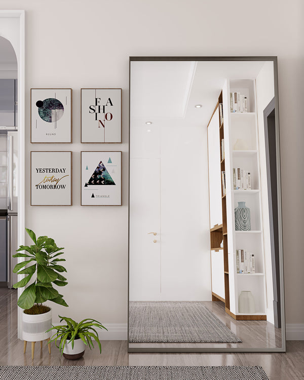 Slim Edge Mirror Black – 55mm Frame - The Framing Project