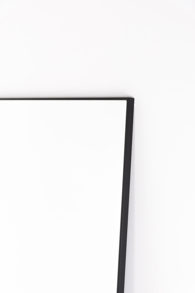 Black super slim edge frame mirror 500mm(w) x 1500mm(H) - The Framing ...